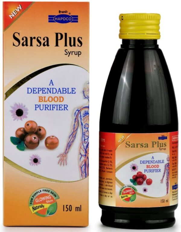 Clean Blood, Better Immunity- Sarsa Plus Syrup – HAPDCO : Hahnemann ...